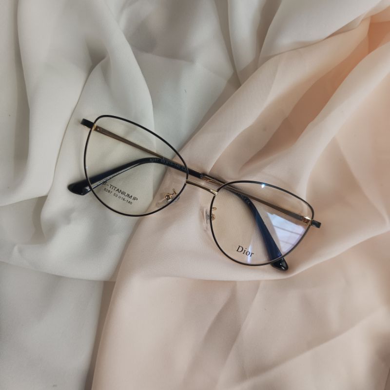 Jual Frame kacamata minus sale shopee live 8287 ( frame+lensa) | Shopee ...