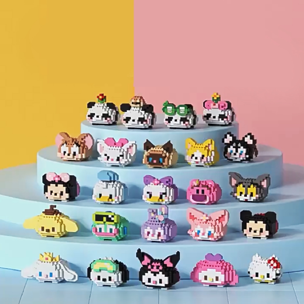 Jual FunBlock-Mekansm Tsum Tsum Panda Puzzle Block Brick | Shopee Indonesia