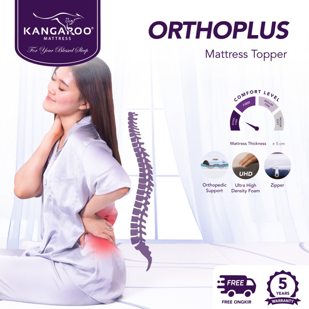 Jual Kangaroo - Topper Mattress Lipat Orthoplus - Orthopedic Support ...