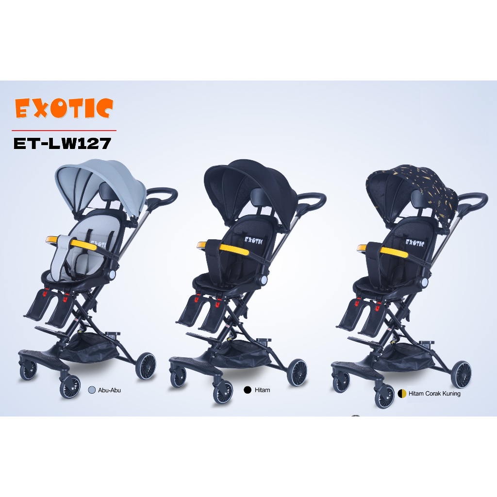 Jual STROLLER EXOTIC LW 127 //LW 171// STROLLER MURAH UNTUK DUDUK ...