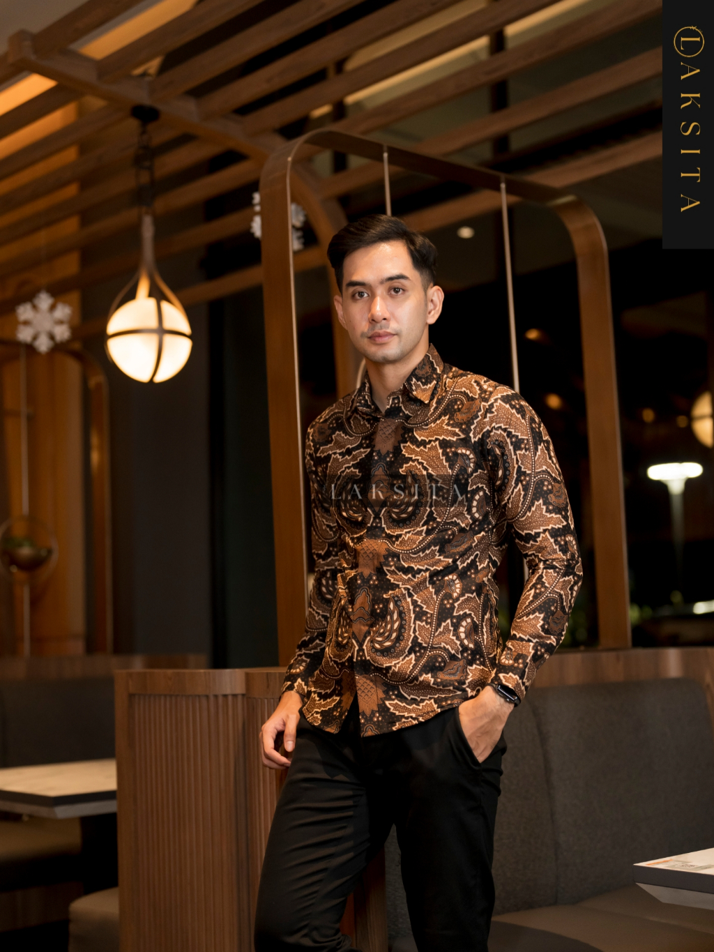 Jual Laksita Premium Batik Wijaya Kusuma - Kemeja Batik Modern Lengan ...