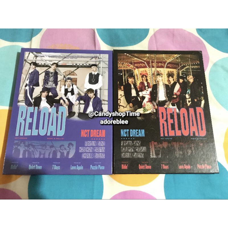 Jual ALBUM ONLY Reload NCT Dream (Ridin' & Rollin' version) | Shopee ...