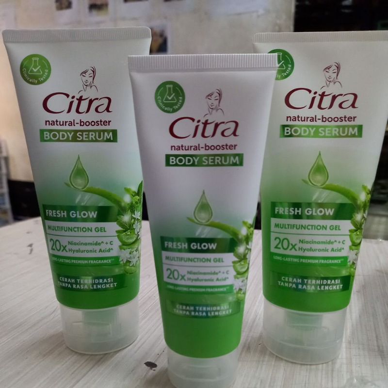 Jual CITRA FRESH GLOW BODYSERUM MULTIFUNCTION GEL | Shopee Indonesia