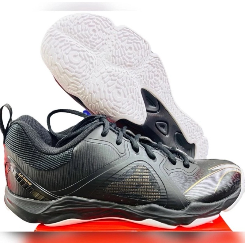 Jual Sepatu Badminton Lining Ranger VI Black / Ranger 6 Black | Shopee ...