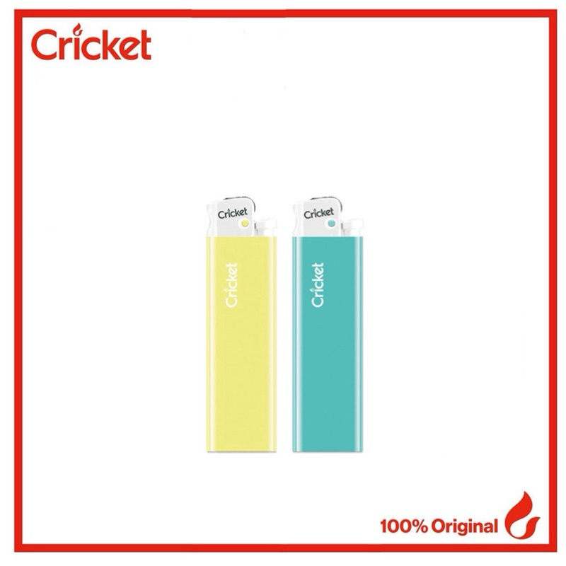 Jual Korek Api Cricket Pastel Gas Lighter Limited Edition Yellow ...