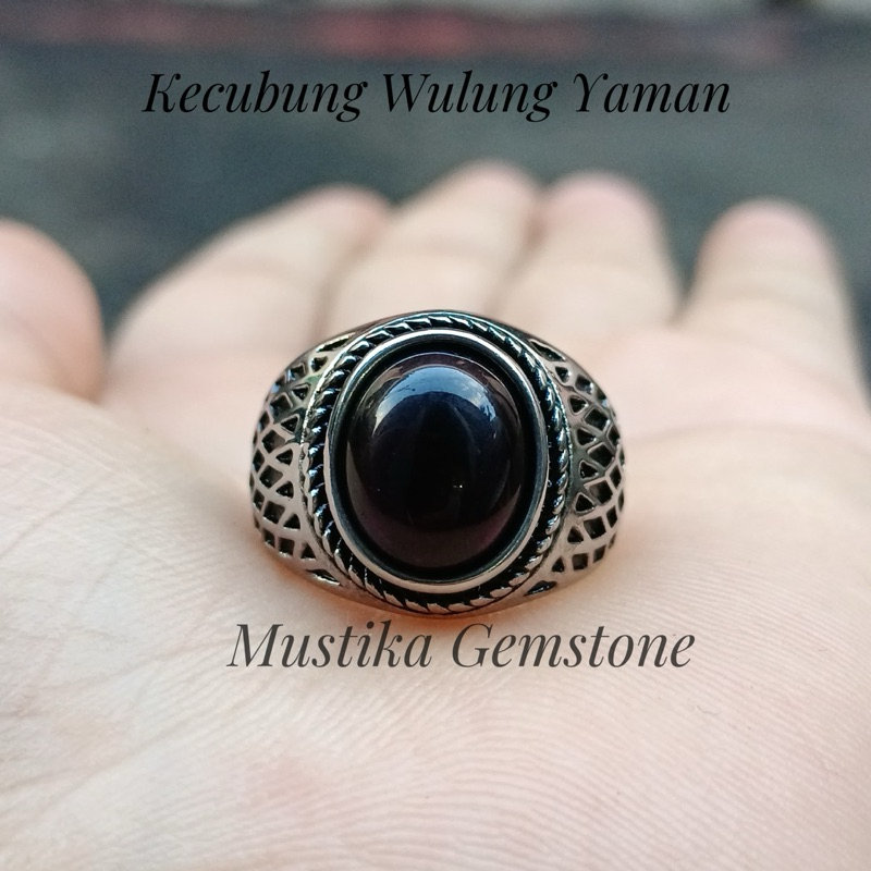 Jual Batu Cincin Batu Yaman Wulung Baturaja Natural | Shopee Indonesia