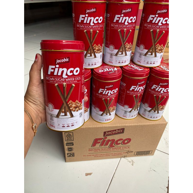 Jual (BELI 2 GRATIS 1) FINCO WAFER STIK 150gr edisi lebaran - Tanggo ...