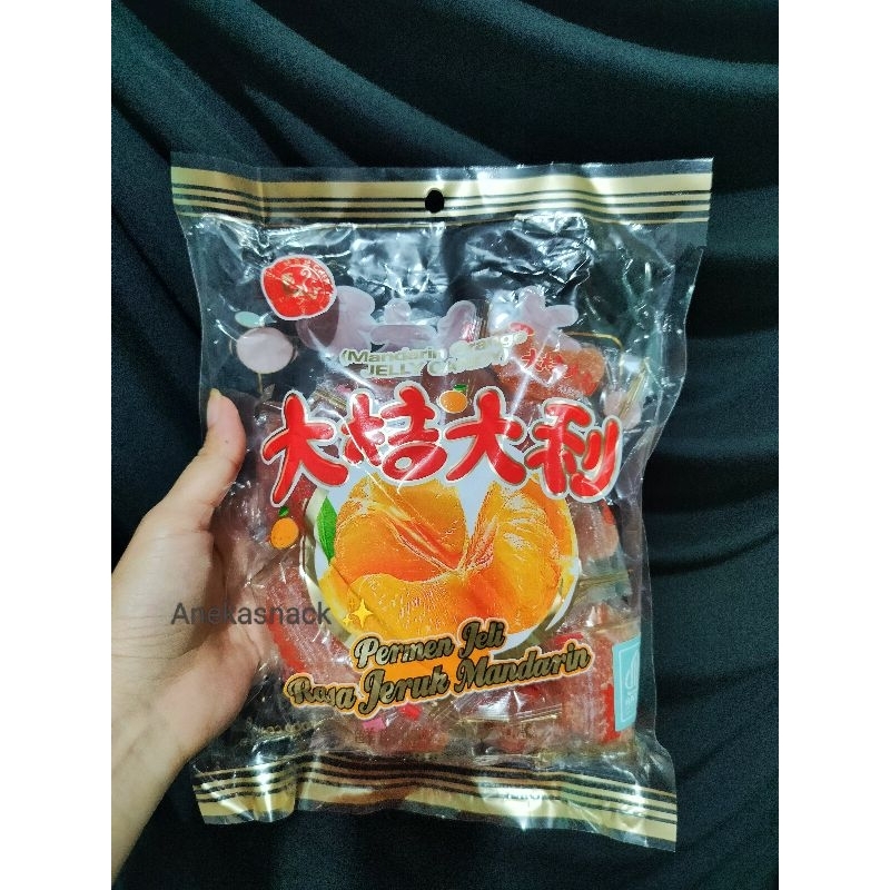 Jual PERMEN JELLY JERUK MANDARIN ORANGE FLAVOR JELLY CANDY 504GRAM ...