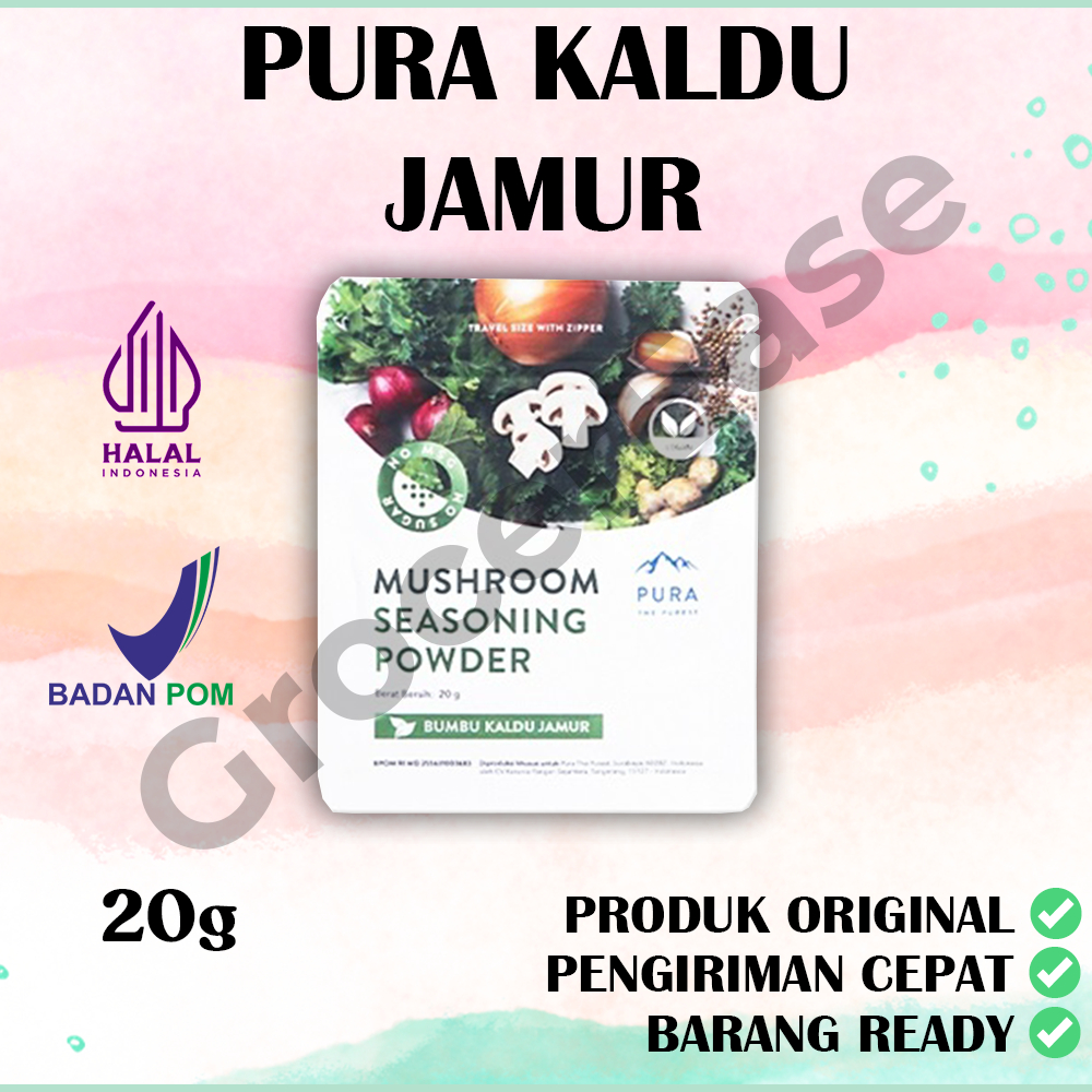 Jual [READY STOCK] PURA SEASONING KALDU JAMUR ASLI KALDU MPASI NON MSG ...