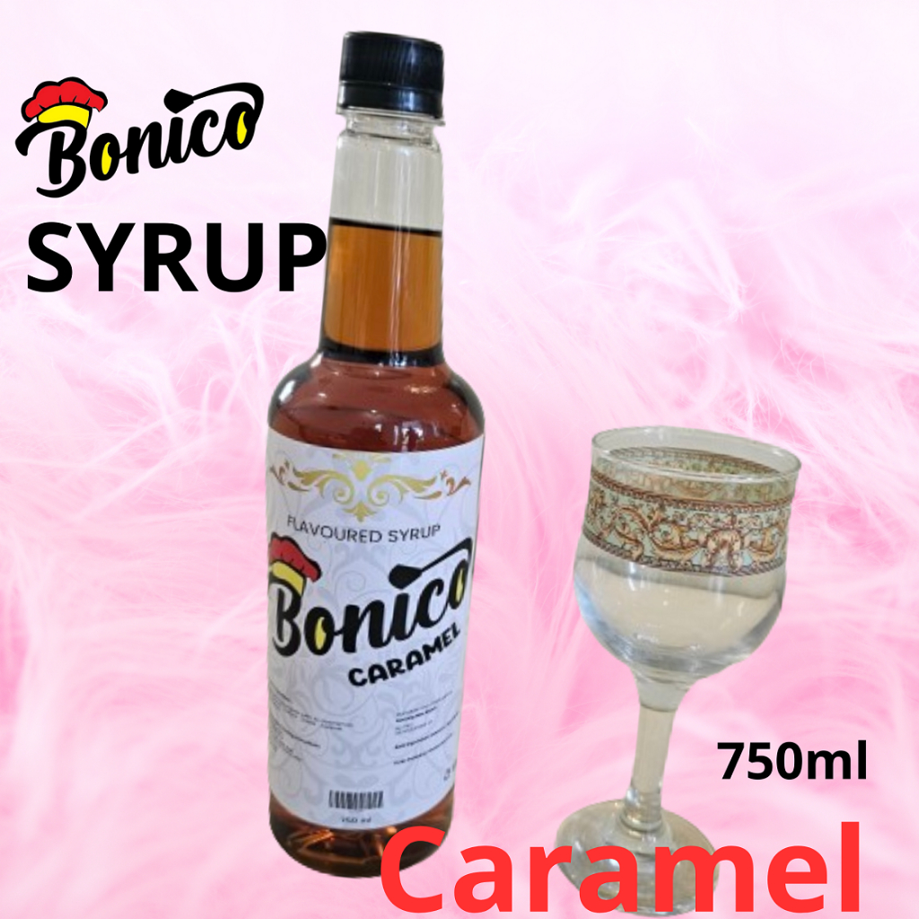 Jual CARAMEL BONICO Premium Flavored Drink Syrup 750ml KARAMEL minuman ...