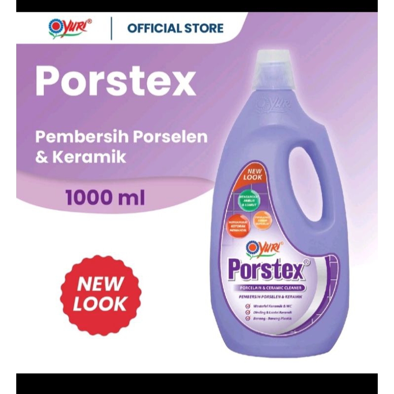 Jual PORSTEX / PROSTEX YURI 1 LITER 1000 ML | Shopee Indonesia