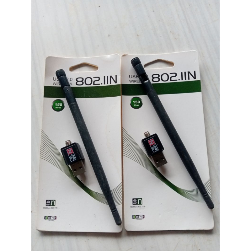 Jual Usb Dongle Wifi 150Mbps, Dilengkapi Dengan Antena - Cocok Untuk ...