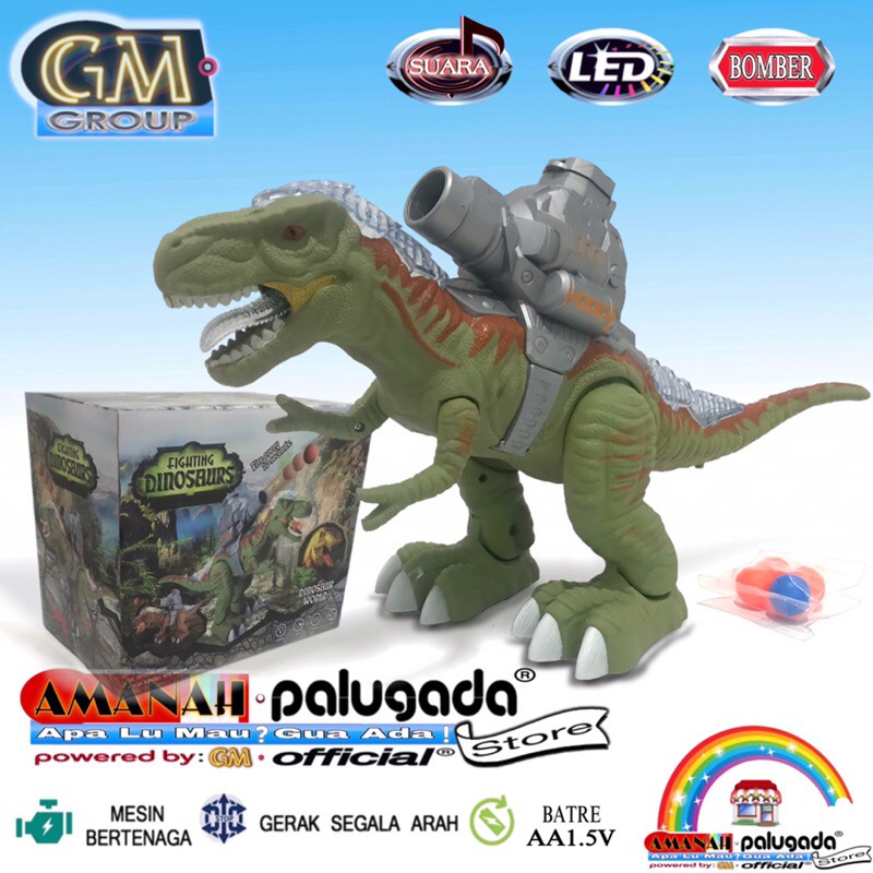 Jual GM BO-Animals BRO-1023 Dino Tembak Mainan Robot Dinosaurus Besar ...