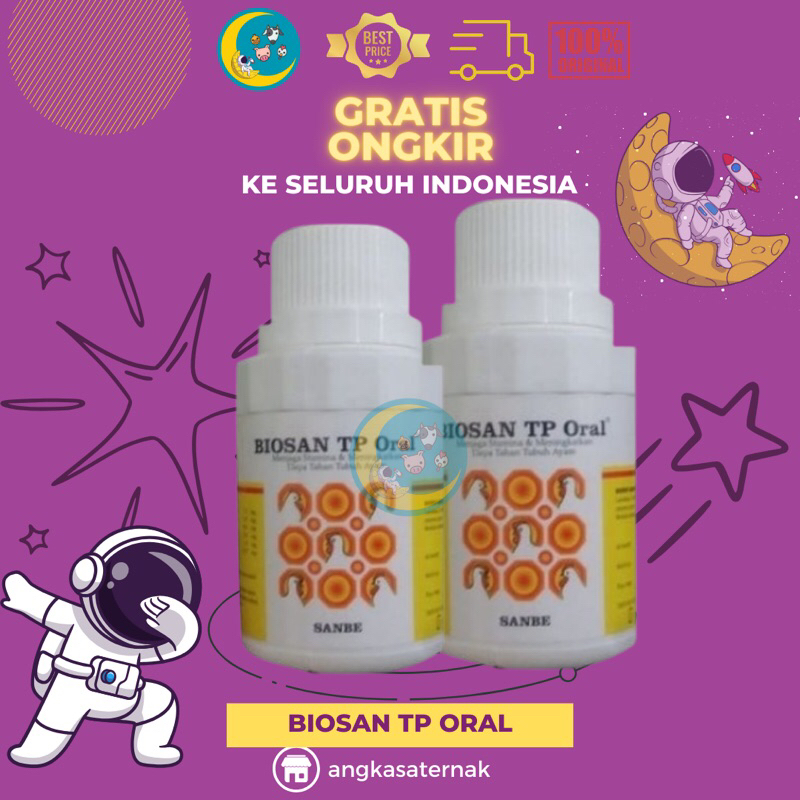 Jual BIOSAN TP ORAL 100 ML VITAMIN STAMINA DAYA TAHAN TUBUH AYAM ...