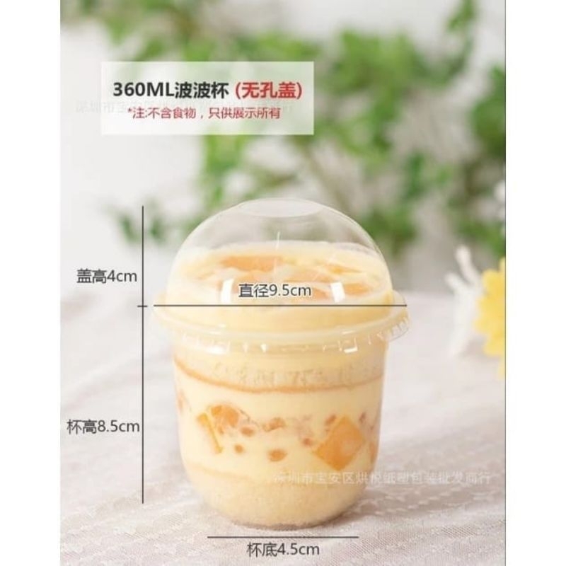 Jual SB14 10 set premium dessert cup dessert box minuman puding ice ...