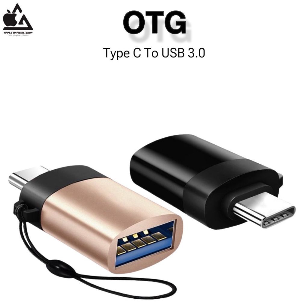 Jual OTG Converter Type C To USB 3.0 Adapter Sambungan Transfer data ...