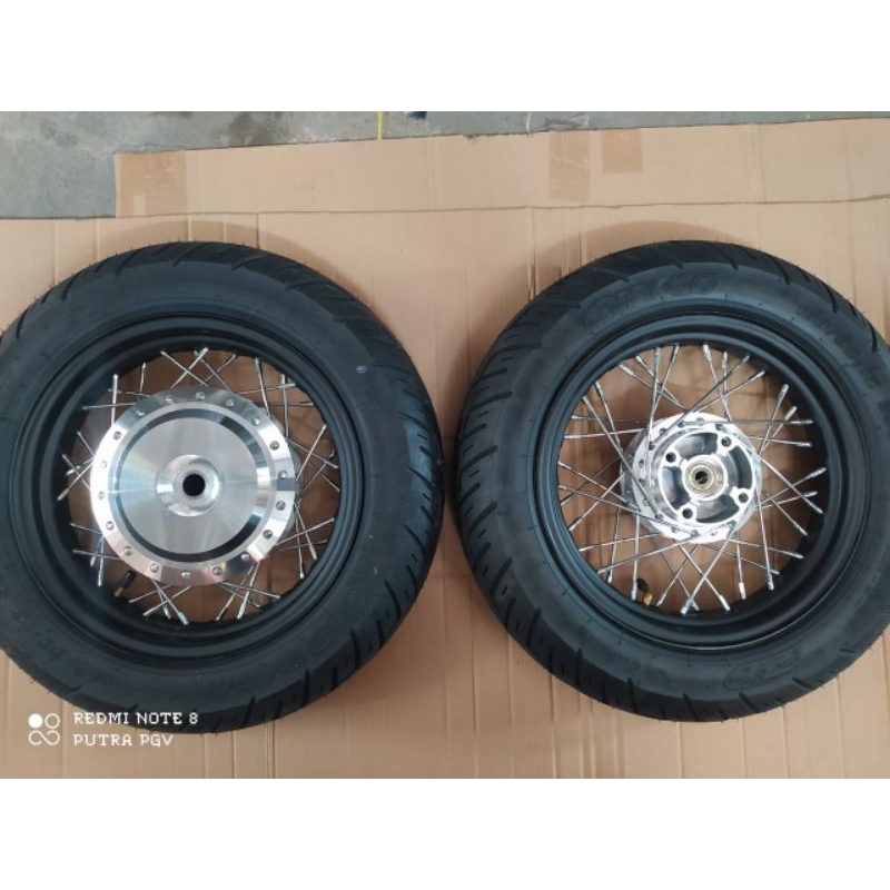 Jual Velg jari jari ring 12 beat spacy vario 110 genio scoopy velg ...