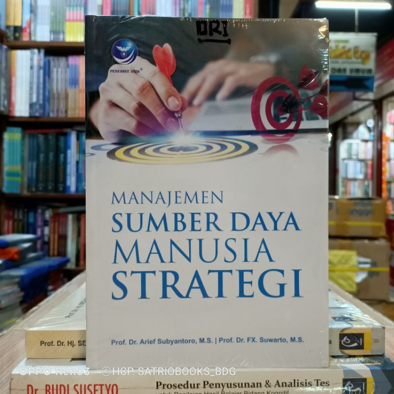 Jual MANAJEMEN SUMBER DAYA MANUSIA STRATEGI. Prof. Dr. ARIEF SUBYANTORO. M.S. ORIGINAL. | Shopee ...