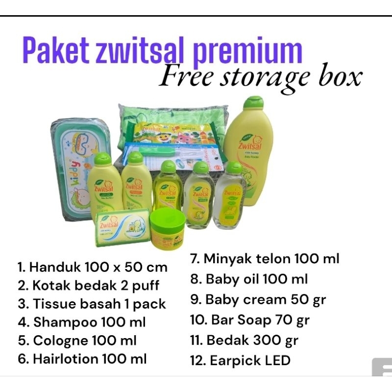 Jual perlengkapan mandi bayi zwitsal ( paket lengkap ) | Shopee Indonesia