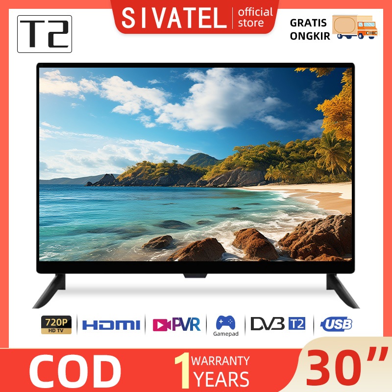 Jual Sivatel TV LED Digital 30 inch HD Ready Murah Promo-Support USB ...