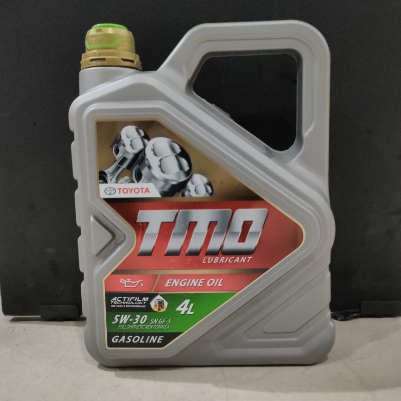 Jual OLI MOBIL TMO 5W30 TOYOTA MOTOR OIL ORIGINAL GALON 4Liter (PASTI ...