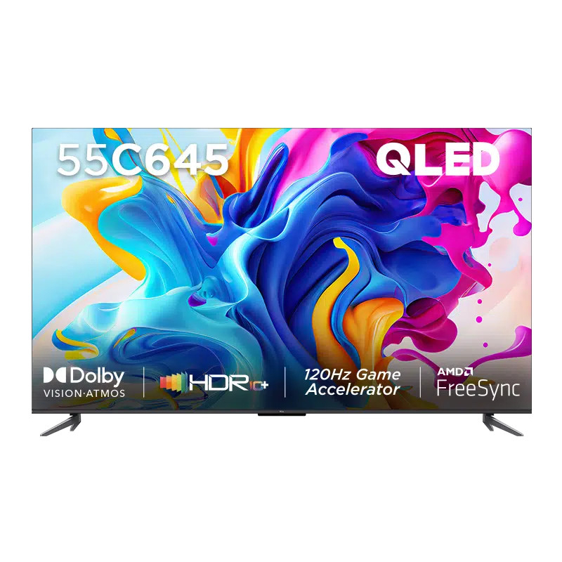 Jual TCL 55C645 55 inch QLED Google TV 4KUHD HDR 10+ | Shopee Indonesia