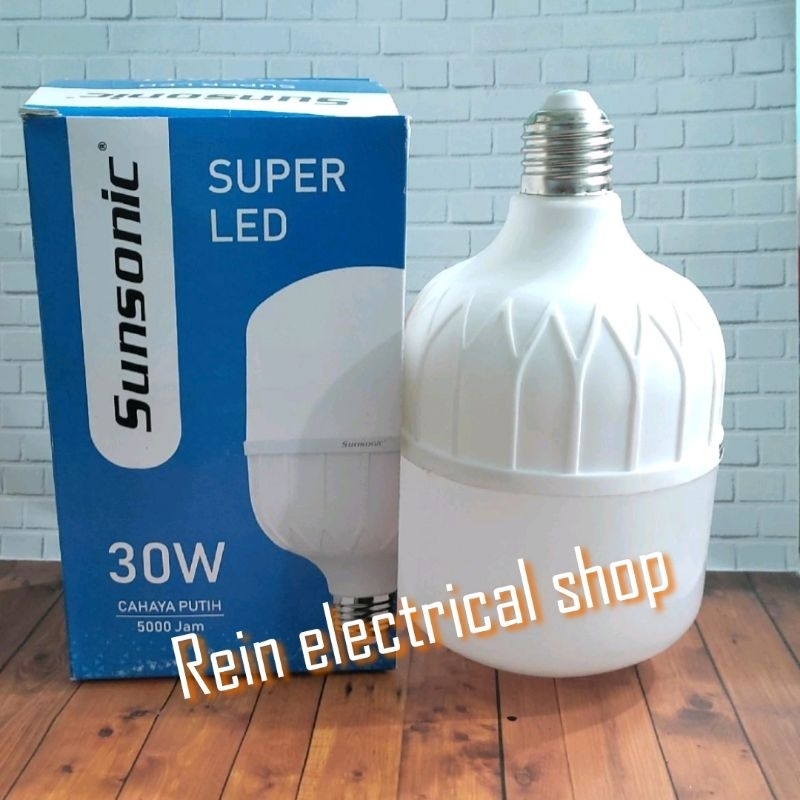 Jual Lampu LED sunsonic 30 watt Bohlam LED 30w capsule LED sunsonic 30w ...