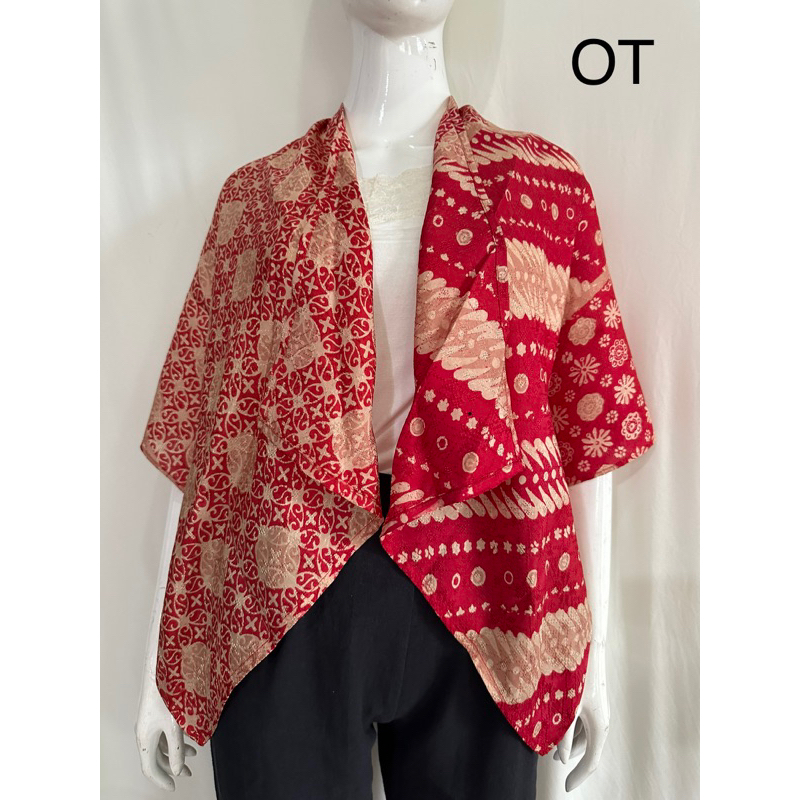 Jual Outer Batik/Cardigan/Atasan Batik / Top Batik | Shopee Indonesia