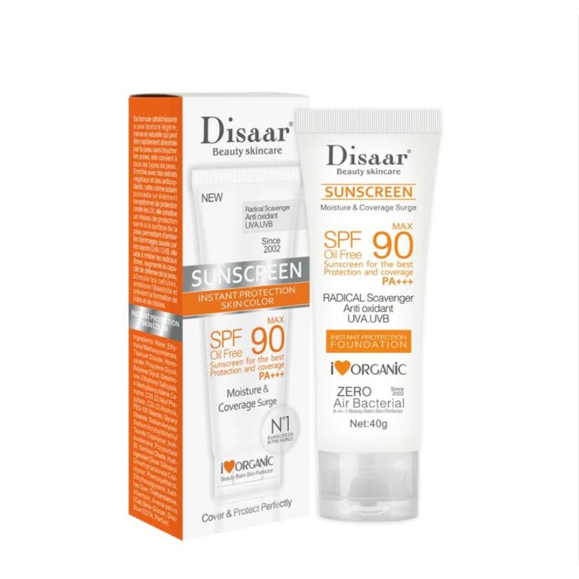 Jual Disaar SPF90 PA+++ Sunblock Krim Sunscreen UV Protection Sunblock ...