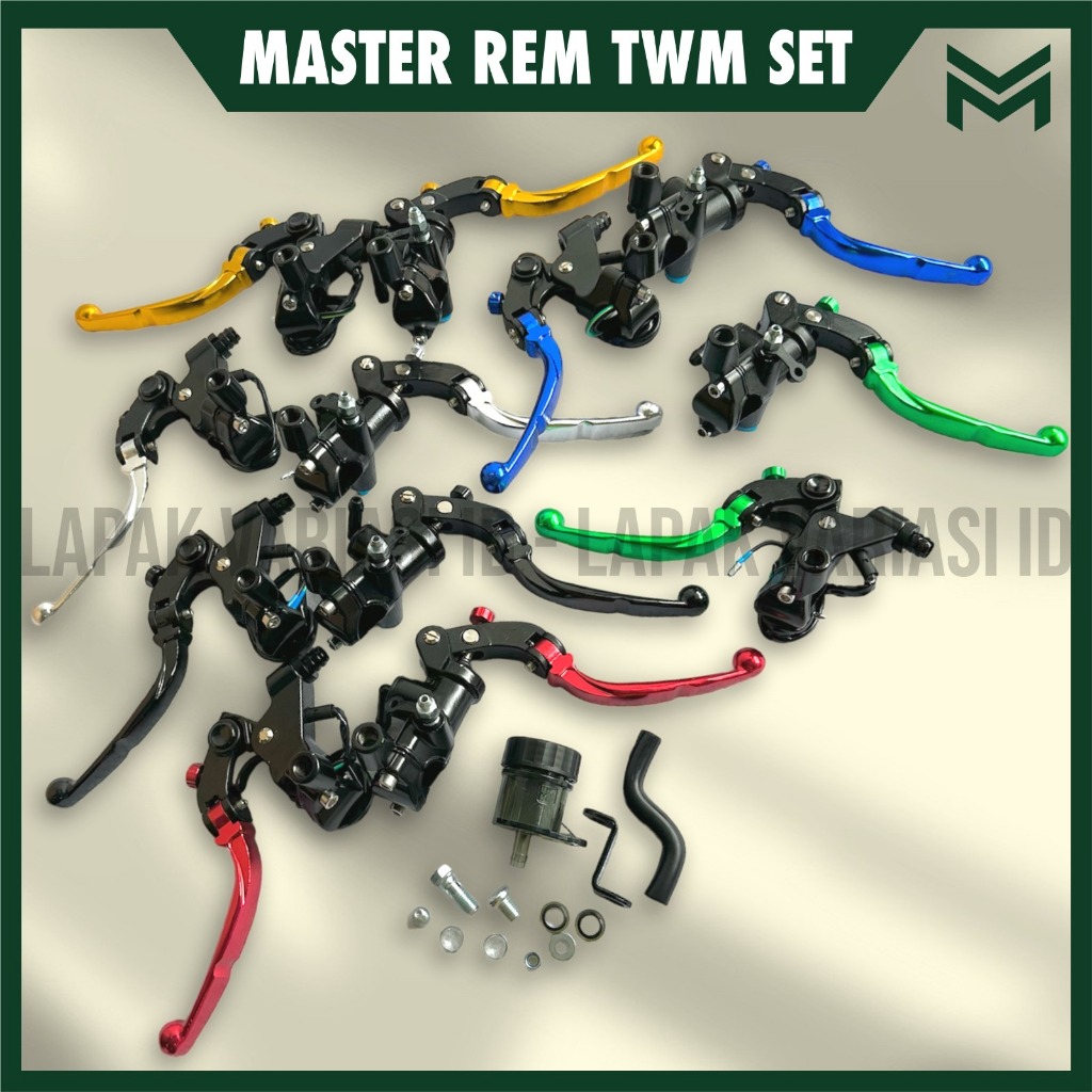 Jual MASTER REM TWM MODEL ACOSATO SET plus TABUNG MINYAK SMOKE ...