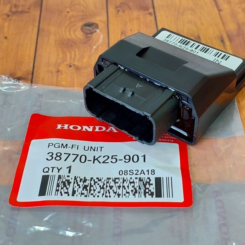 Jual ECU ECCU ECM CDI pengapian motor honda beat fi scoopy fi spacy fi injeksi stater kasar k25 ...