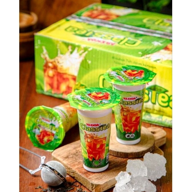 Jual Arinda Classtea teh kemasan cup 190ml x 24 cup kemasan dus | Shopee Indonesia