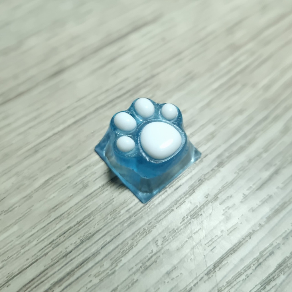 Jual Artisan Cat Paw Dog Paw Keycaps Mechanical Keyboard Resin Artisan ...