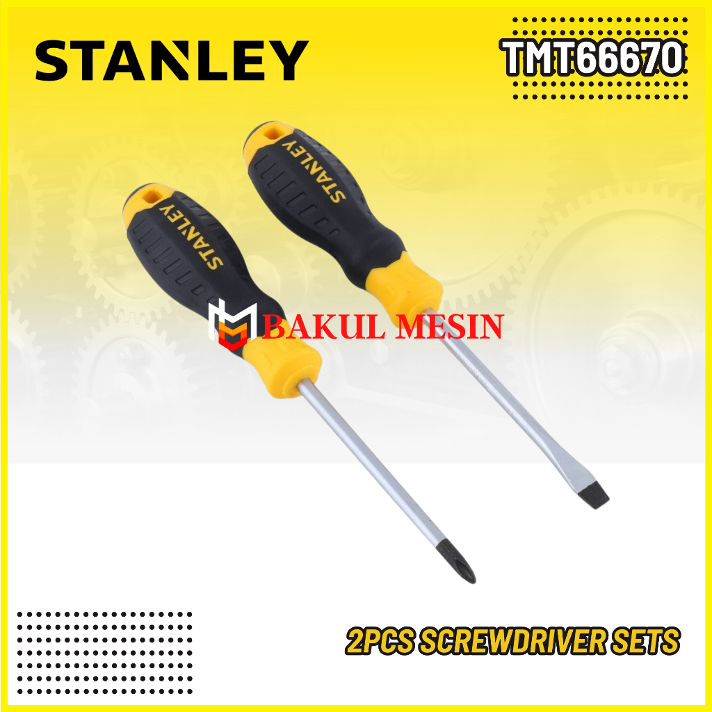 Jual STANLEY STMT66670 Obeng Set 2pcs Plus Minus Screwdriver Set ...