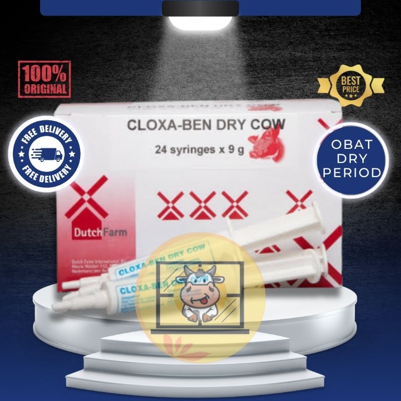 Jual CLOXA - BEN DRY COW, Obat kering Kandang, antibiotik mastitis ...