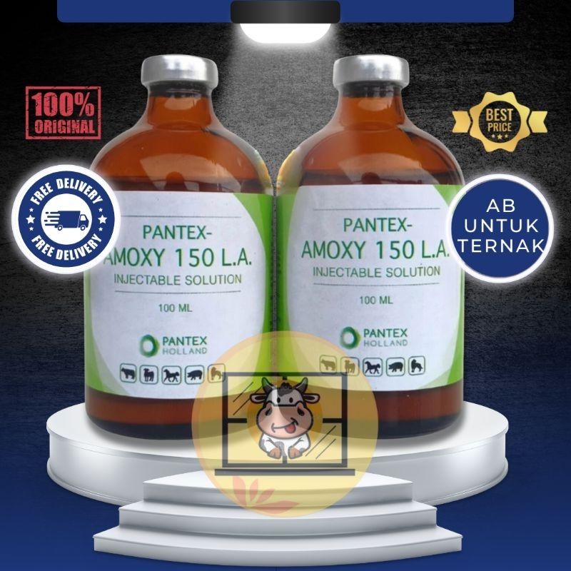 Jual PANTEX AMOXY LA 150 100 ml- Amoxy La 100 ml | Shopee Indonesia