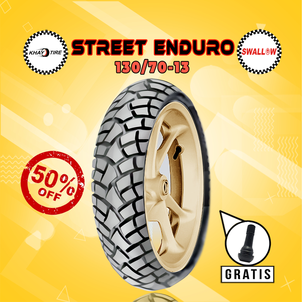 Jual Ban Belakang Motor NMAX - ADV - PCX160 SWALLOW STREET ENDURO 130/ ...