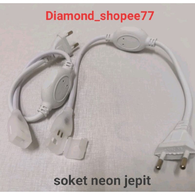 Jual Soket lampu LED strip selang LED Neon Flex | Shopee Indonesia