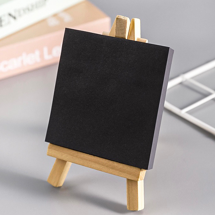 Jual Sticky Notes Hitam 76 x 76 mm - Memo Stick Black | Shopee Indonesia