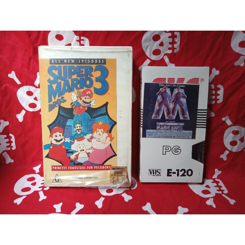 Jual Kaset VHS Super Mario Bros 3 - Princess Toadstool For President ...