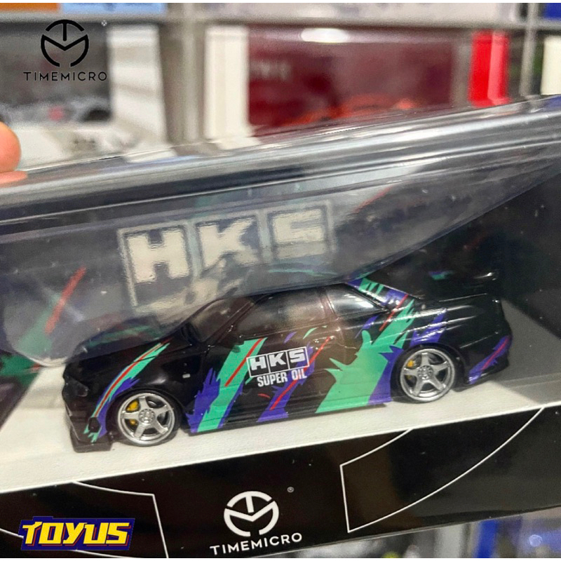 Jual Time Micro - Nissan GTR R34 Open Hood Black HKS | Shopee Indonesia