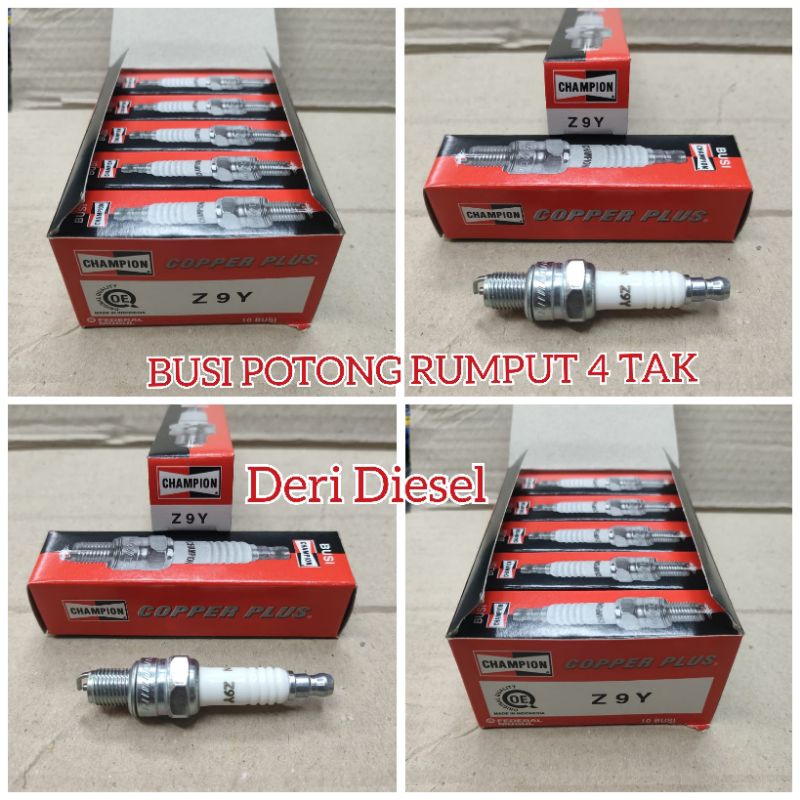 Jual busi mesin potong rumput 4 tak busi champion mesin potong rumput | Shopee Indonesia