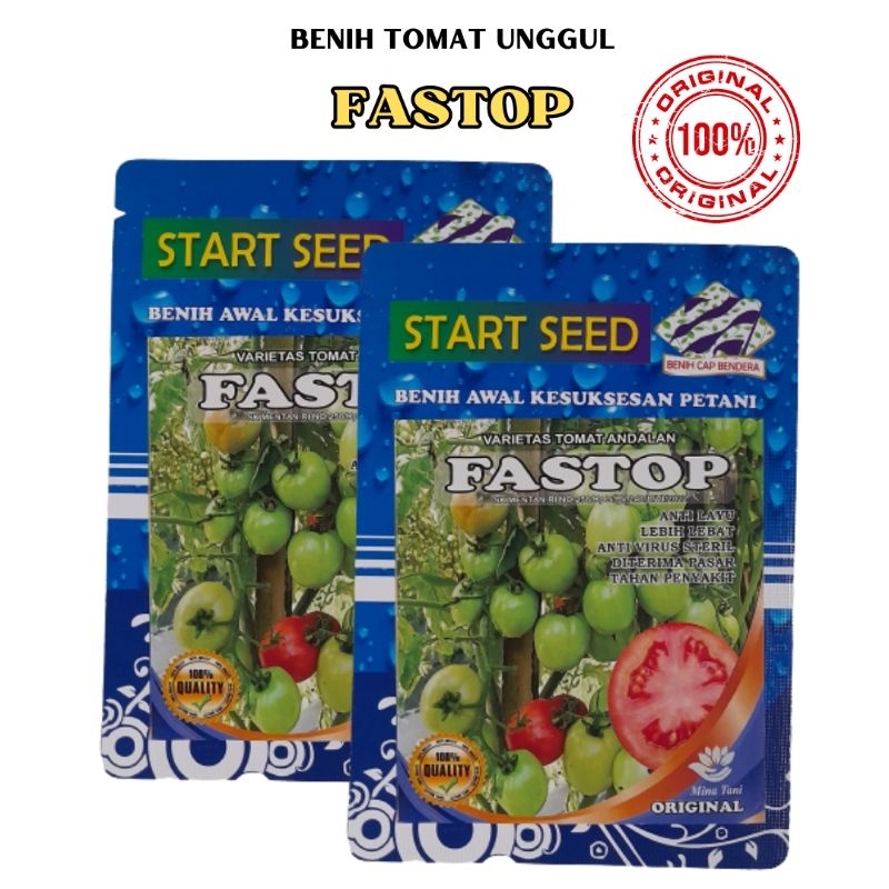 Jual Benih Unggul Tomat FASTOP original | Shopee Indonesia