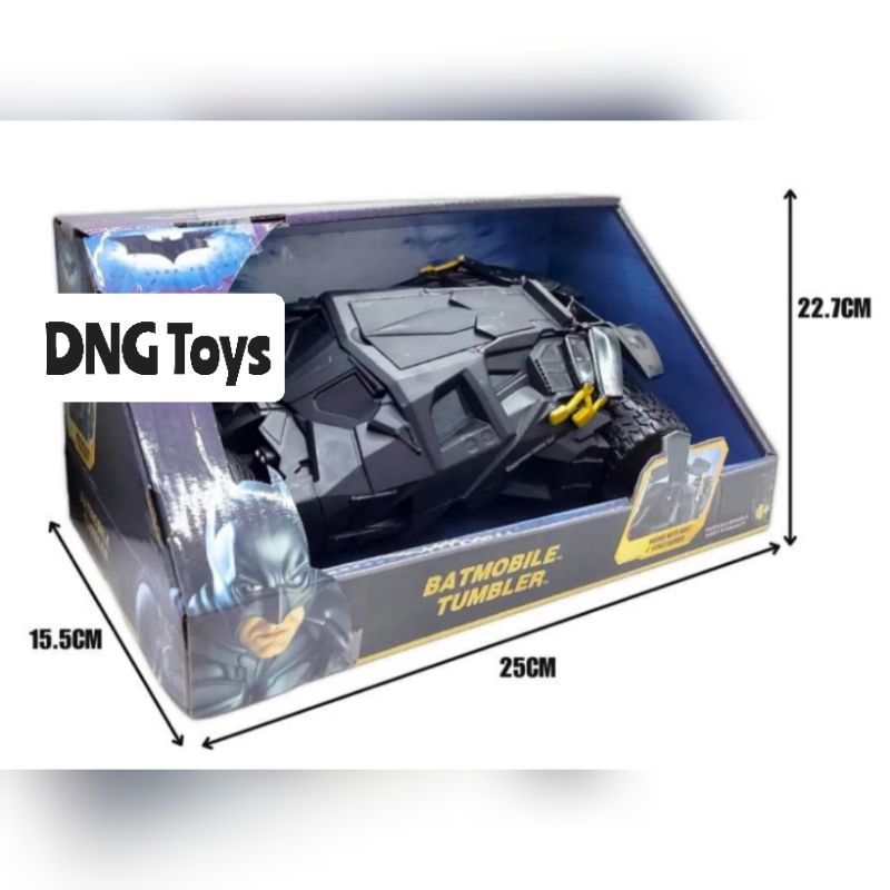 Jual Batmobile figure mainan mobil batman tumbler mattel | Shopee Indonesia