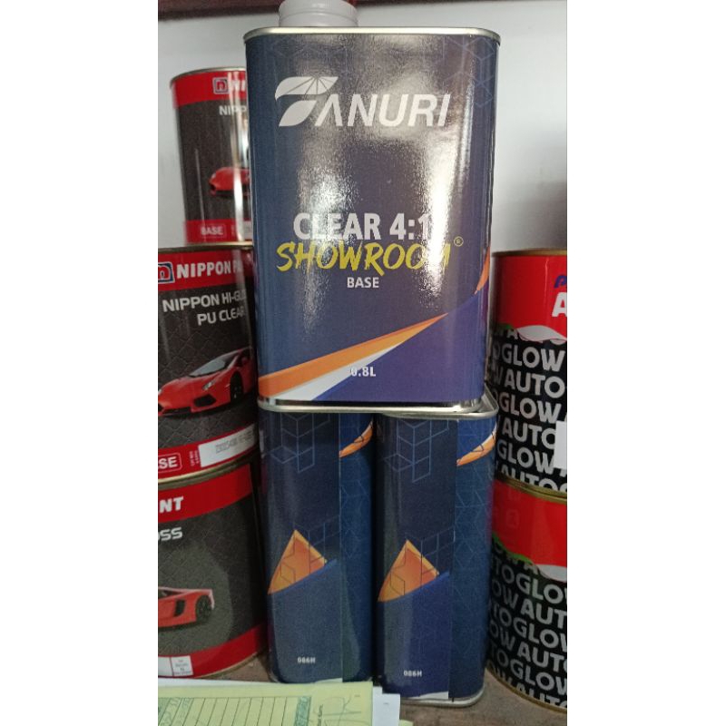 Jual Clear tanuri showroom base 4:1 1L(set) | Shopee Indonesia