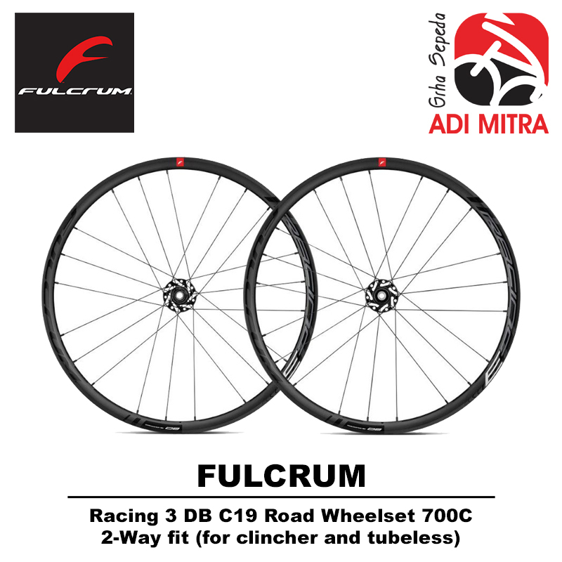 Jual Fulcrum Racing 3 DB C19 Alloy Wheelset Road Bike | Shopee Indonesia