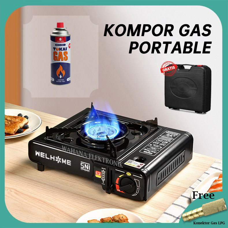 Jual Paket Barbeque/BBQ Set Kompor Portable free Tas + BBQ Square Grill ...
