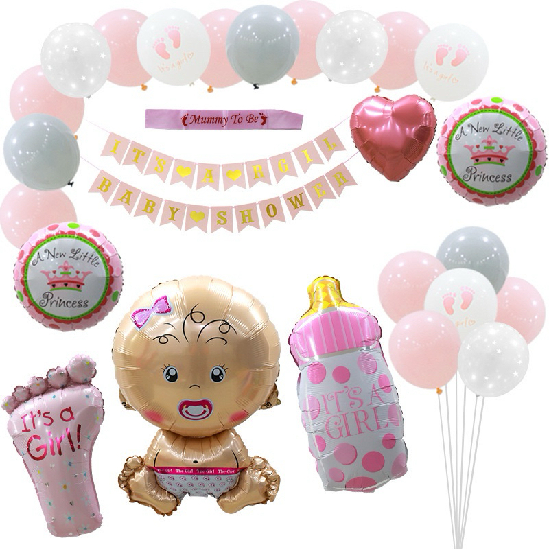 Jual Baby Shower / Set Baby Shower / Balon Baby Shower / Dekorasi Baby ...