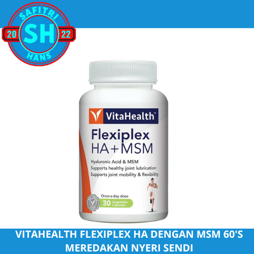Jual VITAHEALTH Flexiplex HA Dengan MSM 60's - Meredakan Nyeri Sendi ...