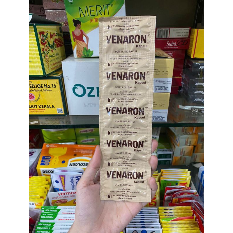 Jual Venaron isi 10 kapsul | Shopee Indonesia